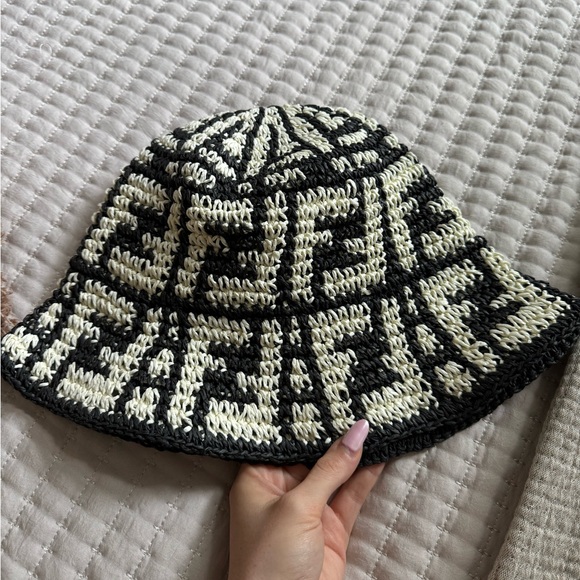 Fendi | Accessories | Fendi Woven Straw Hat | Poshmark